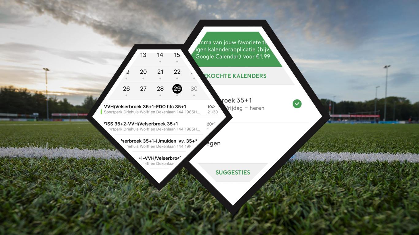 Mis nooit meer een afspraak met de Voetbal.nl-kalender | Voetbal.nl